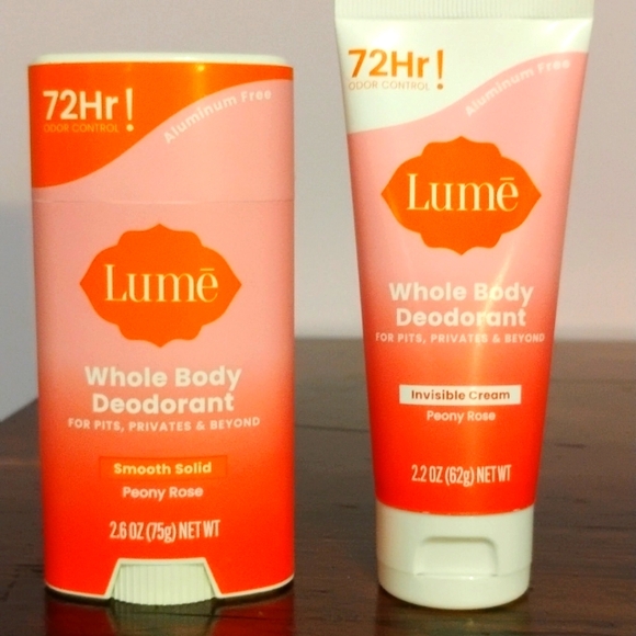 lume | Other | Lume Whole Body Deodorant Full Sized Items | Poshmark